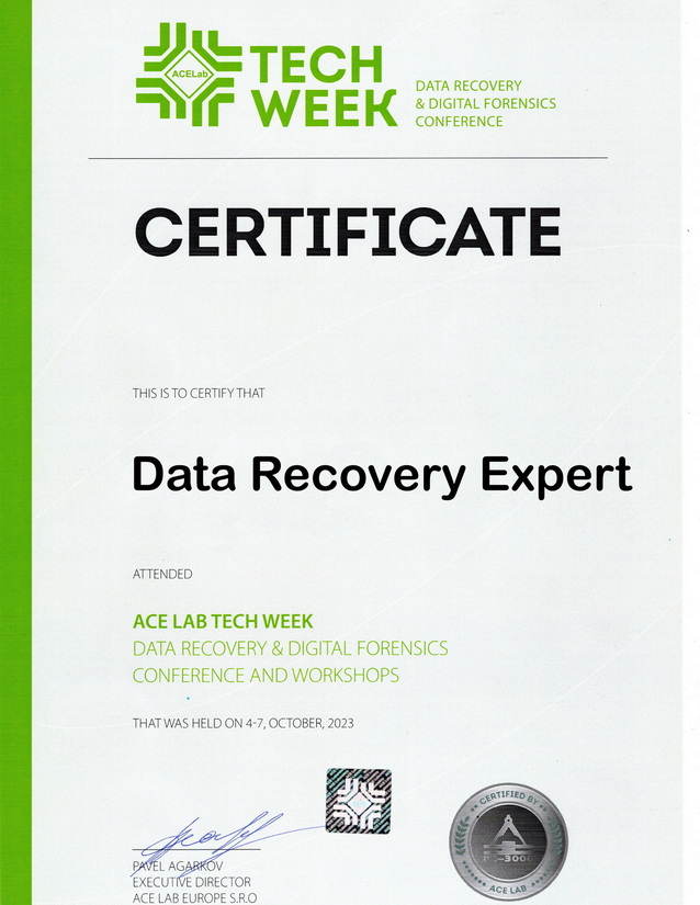About Data Recovery Expert Certified Service Canada Calgary